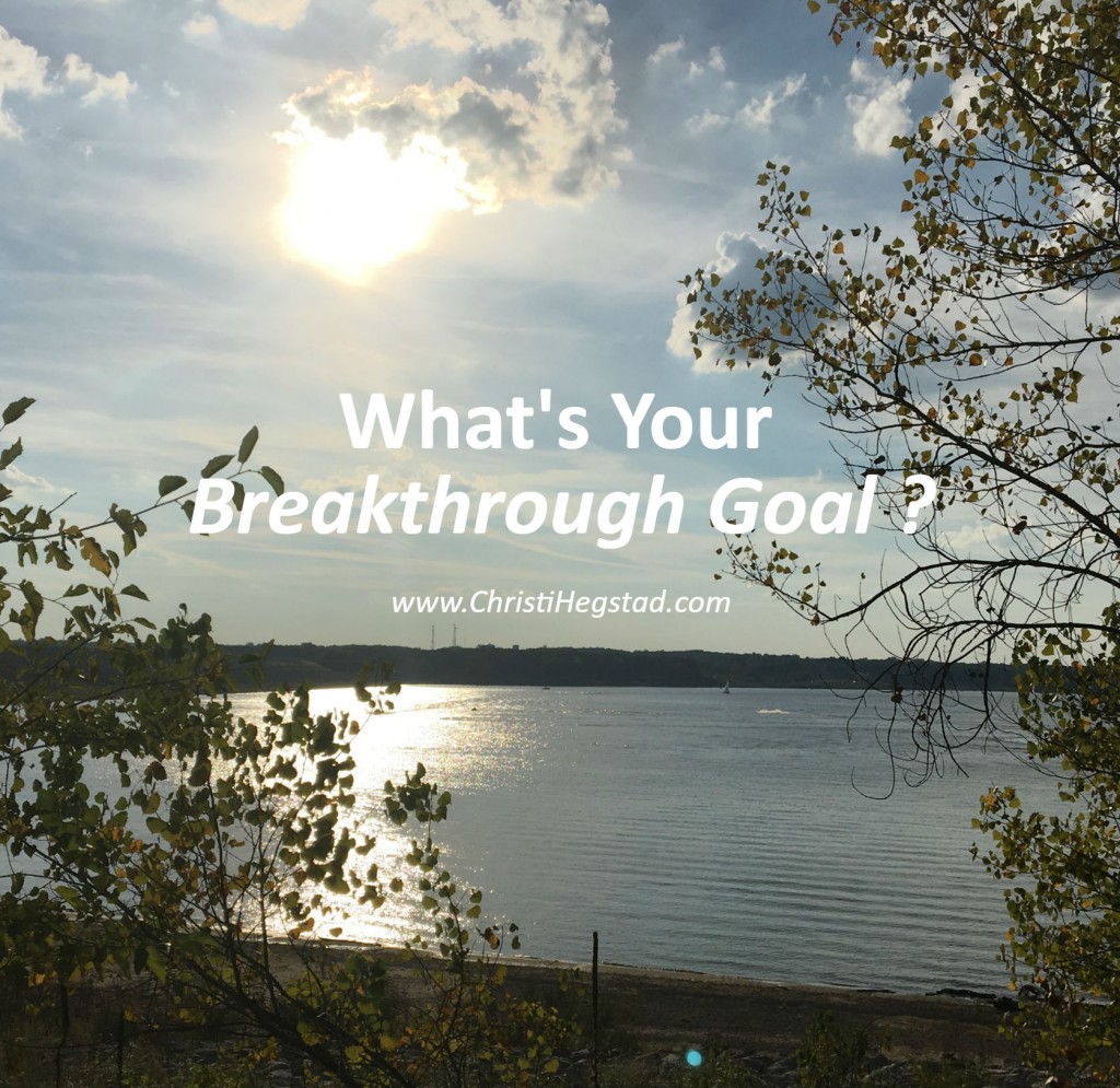 Choosing Your Breakthrough Goal | MAP Professional Development