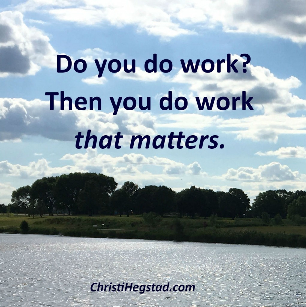 Do You Work? Then Your Work Matters. | MAP Professional Development