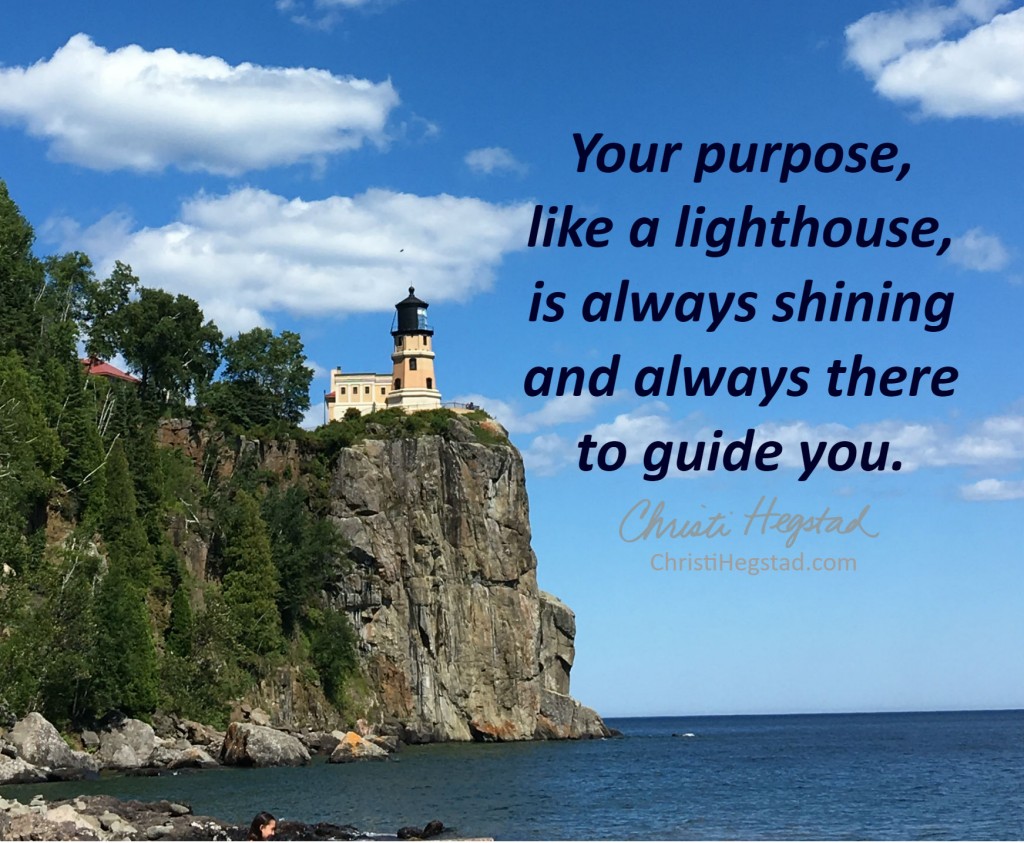 Lighthouse Purpose Always Guide Split Rock | MAP Professional Development
